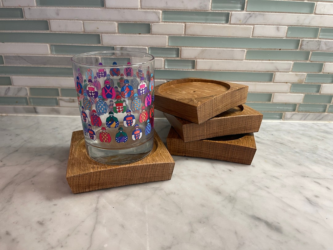 Bourbon Barrel Stave Coaster - Etsy