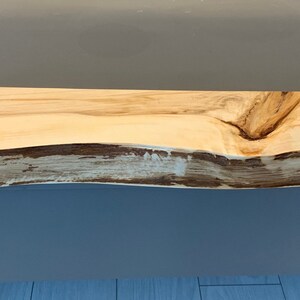 Live Edge Floating Shelf With Hidden Brackets Live Edge - Etsy Canada