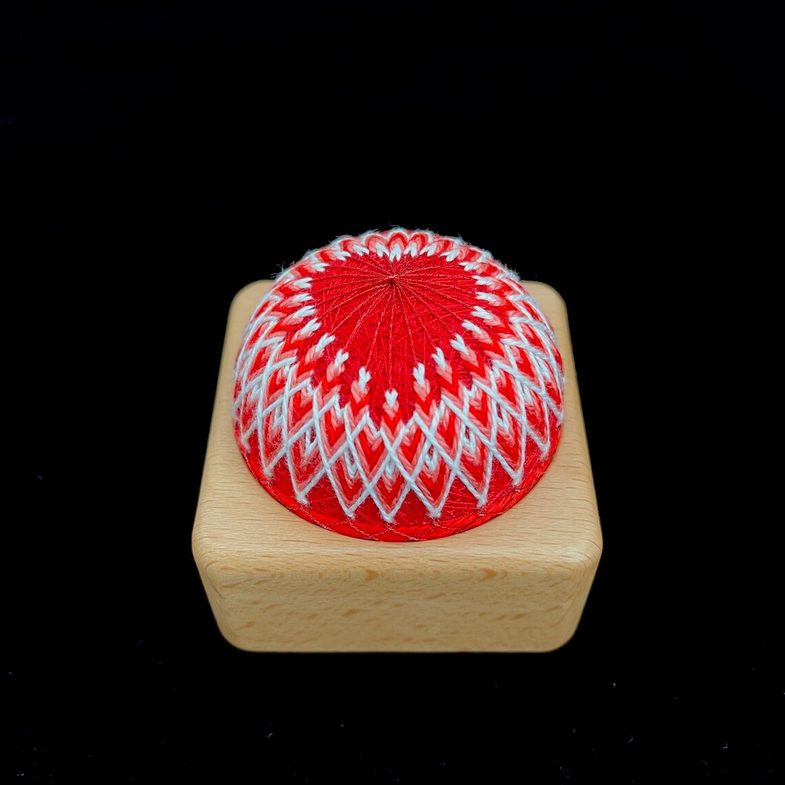 Temari Embroidery Kit for Beginners - Japanese Temari Ball "my Heart ...