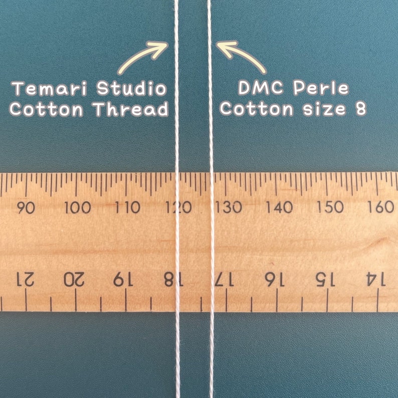 Temari Studio 100% Cotton Thread for Temari Balls Embroidery | Etsy