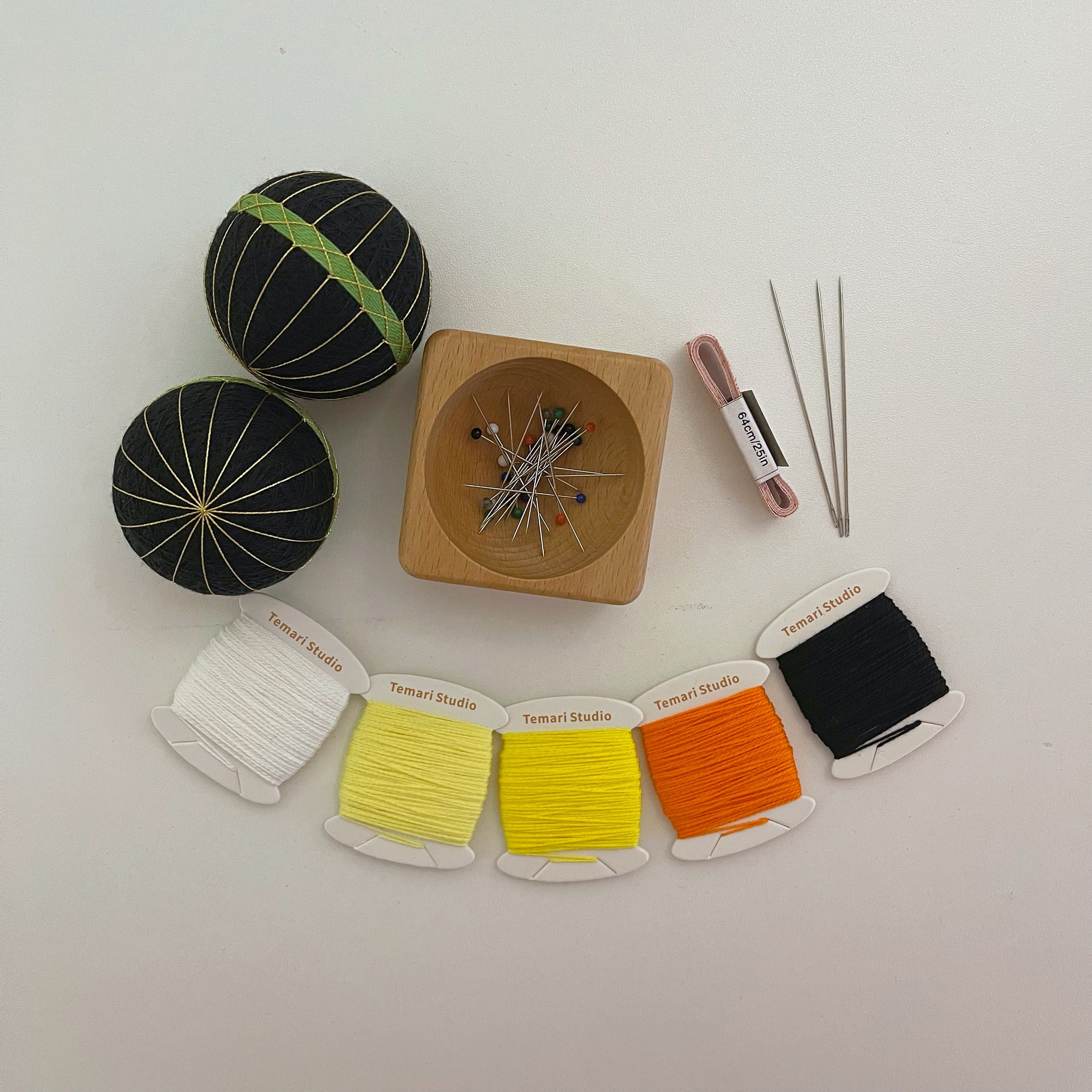 Temari Embroidery Kit for Beginners Japanese Temari Ball - Etsy