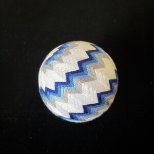 Handmade Temari Ball "swirling Waves" - Etsy UK