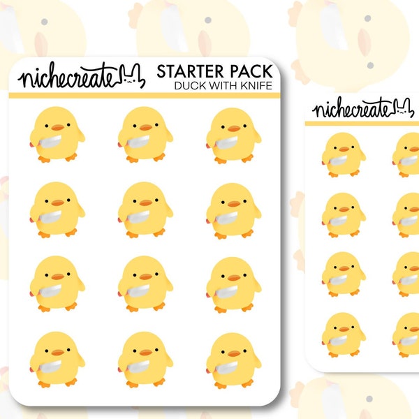 Duck Stickers - Etsy