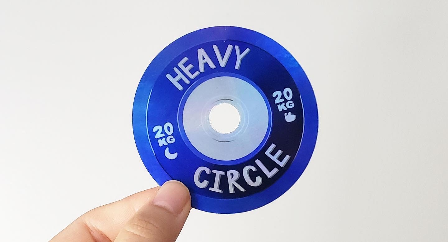 Weightlifting Kilo Plates Vinyl Stickers holographic | Etsy