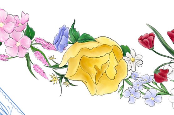 Midsommar Print Production Design Series Drawing Illustration Digital ...