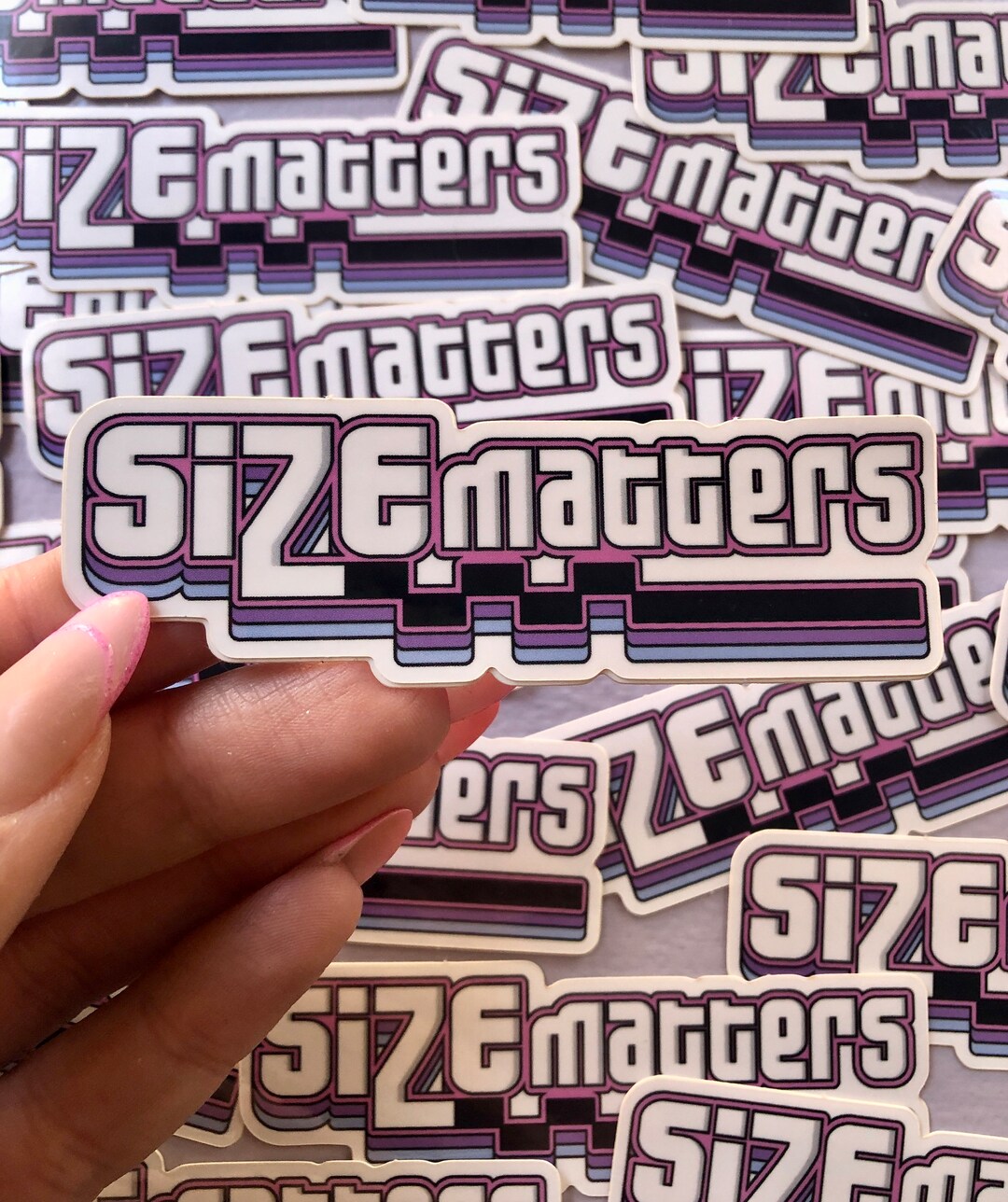Size Matters Sticker | Designer Architect Draftsmen Sticker Gift Vinyl ...