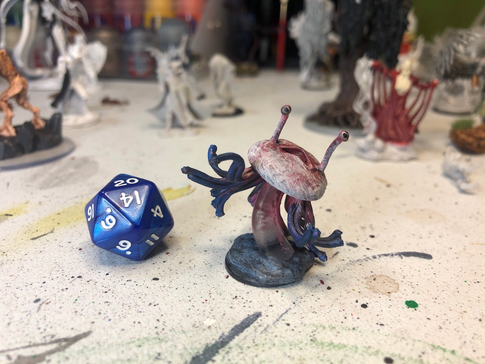 Flumph Hand Painted Miniature | Etsy