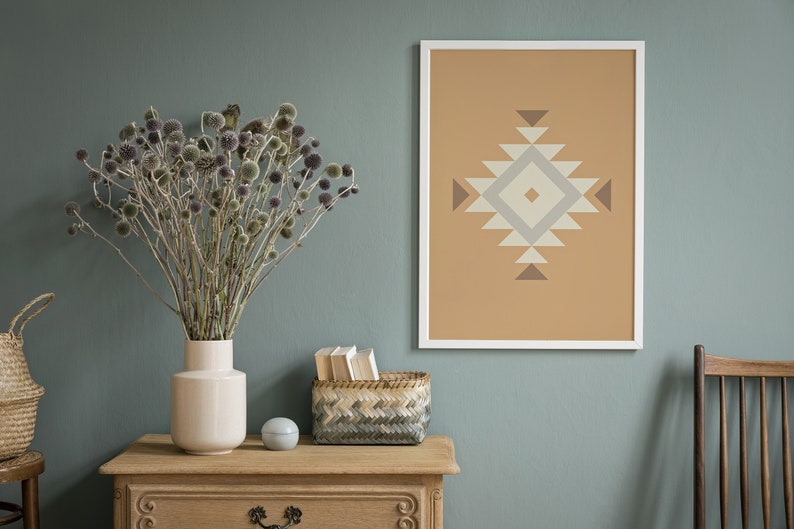 Ethnic Downloadable Print Geometric Print Tribal Art Ethnic - Etsy