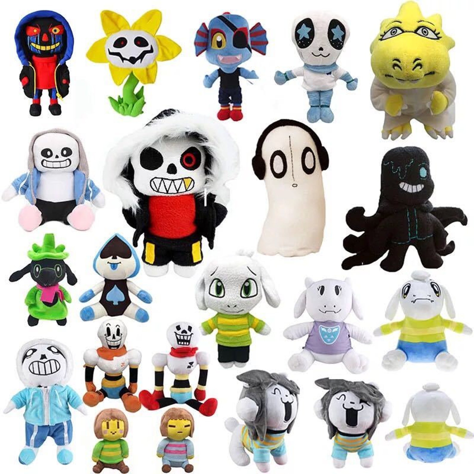 Undertale Plush Toys / Undertale Plushies / Undertale Toys | Etsy