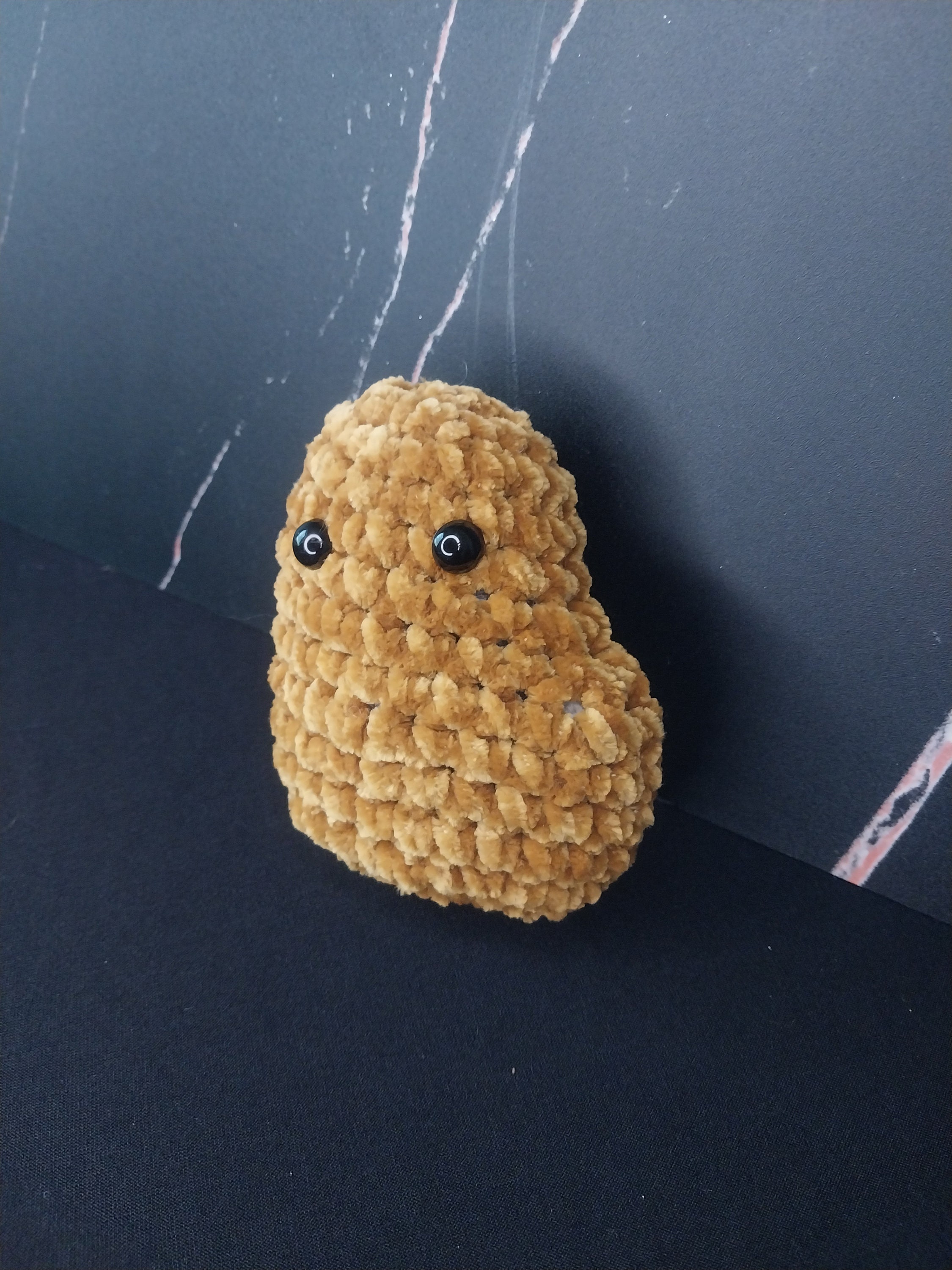 Crochet Chicken Nugget Plush Toy - Etsy