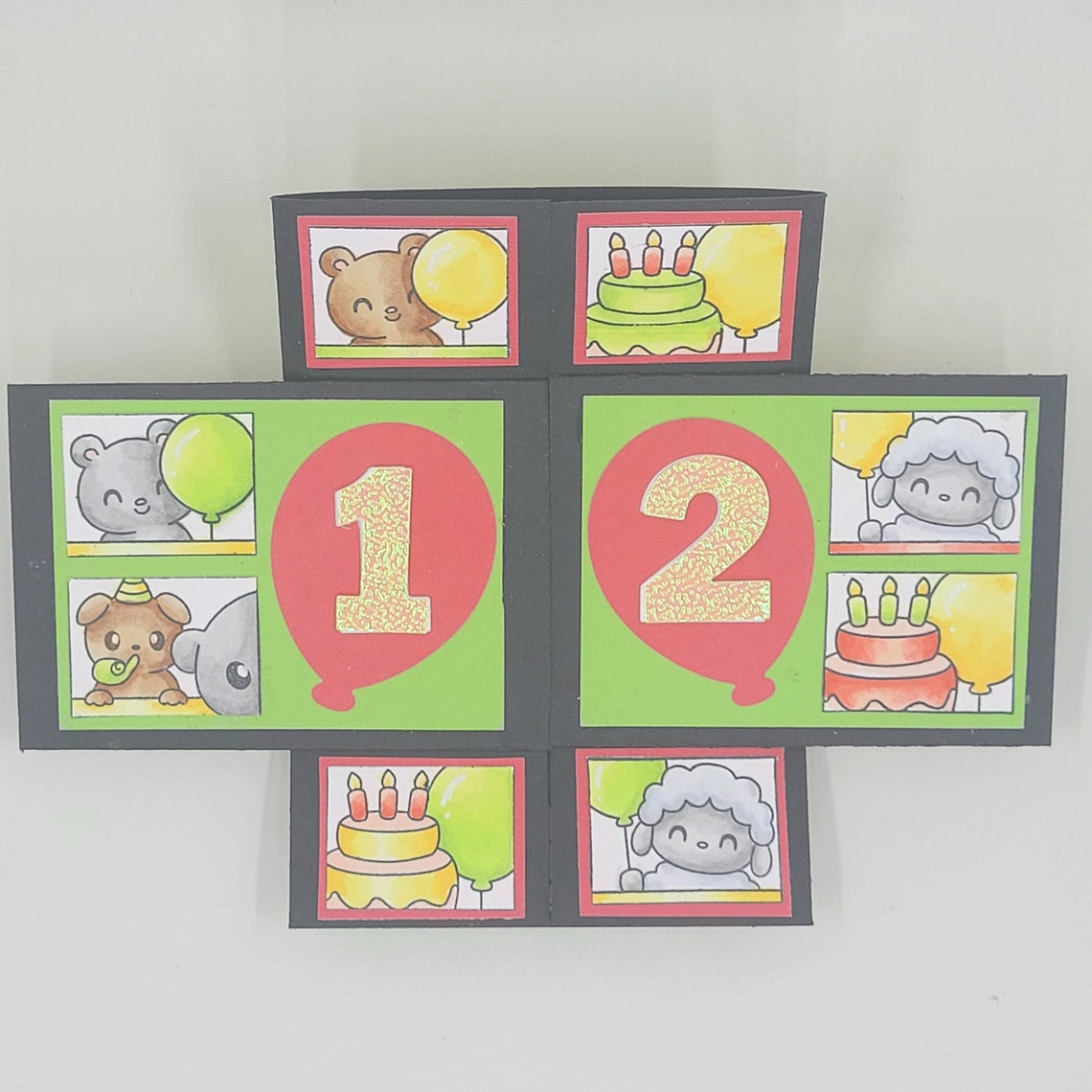Handmade Customised Never-ending Birthday Card - Etsy