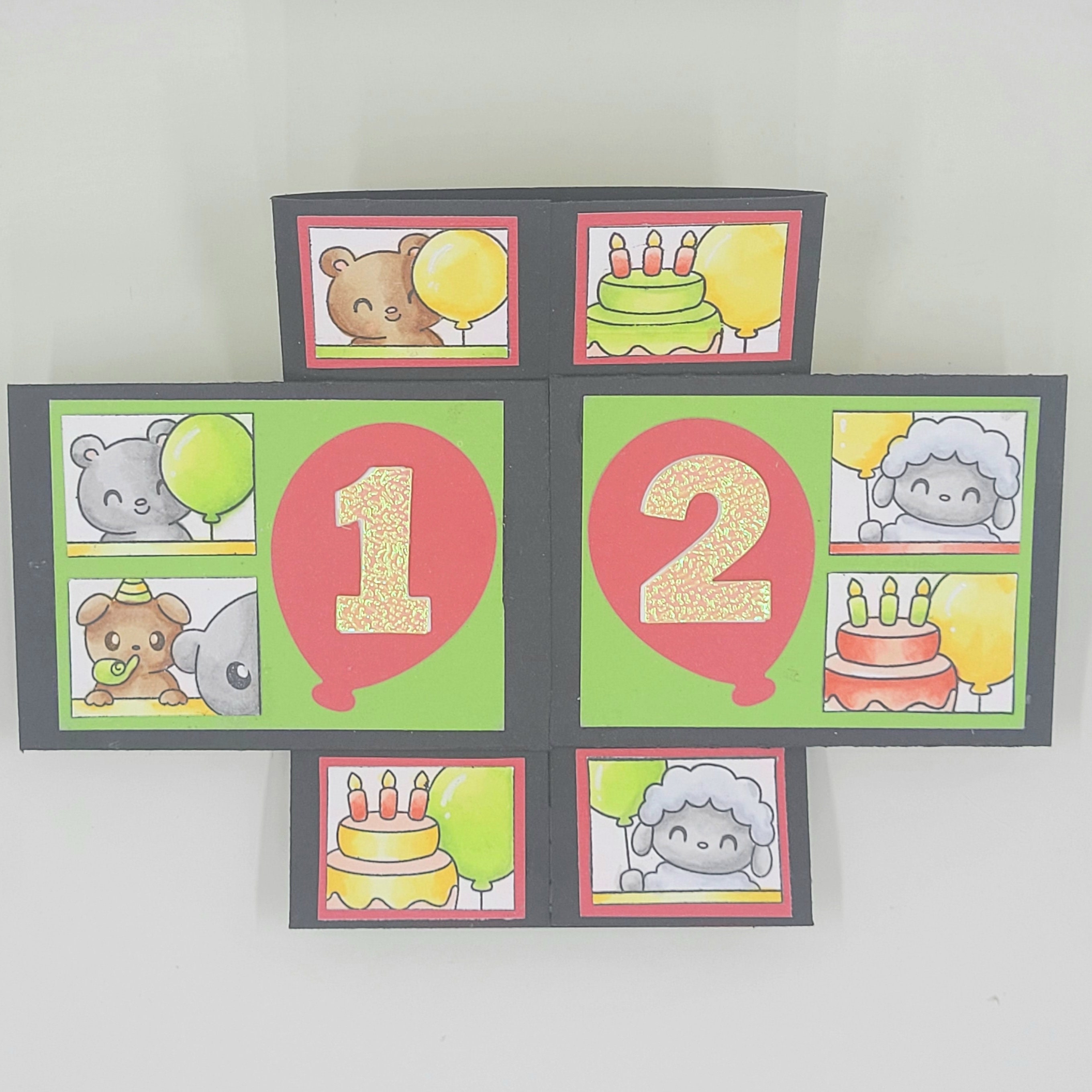 Handmade Customised Never-ending Birthday Card - Etsy