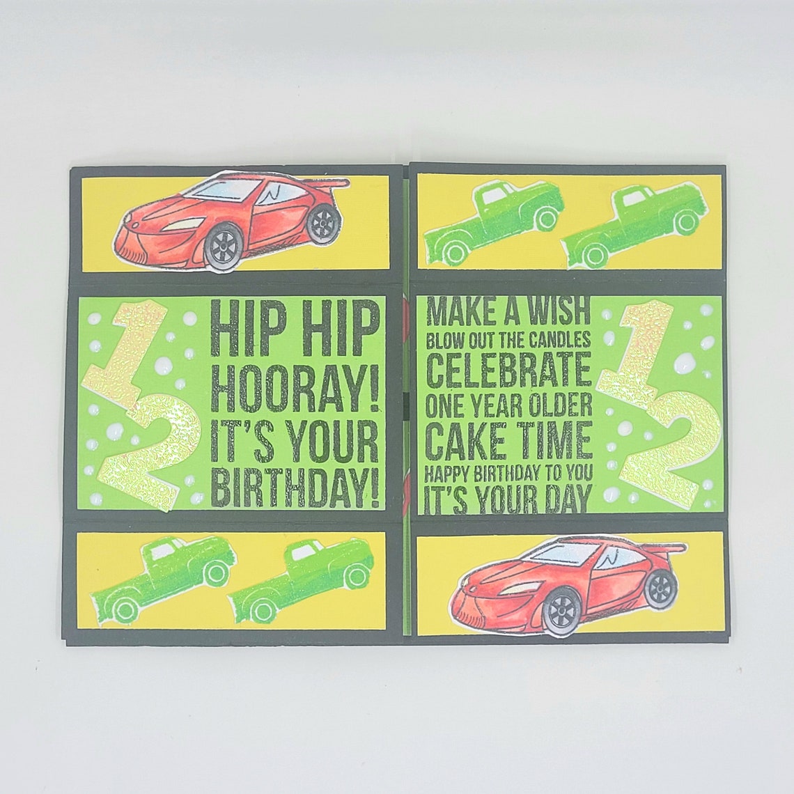 Handmade Customised Never-ending Birthday Card - Etsy