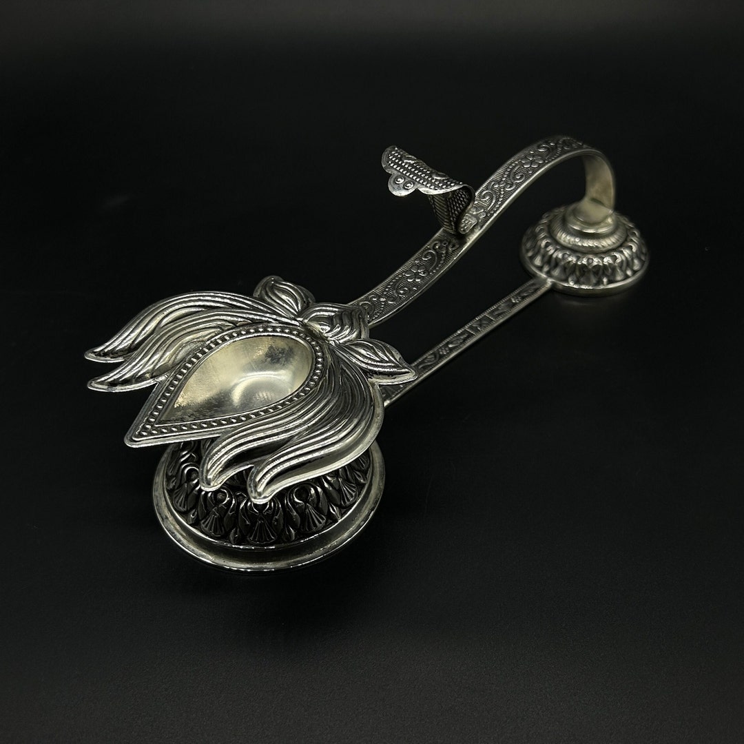 Buy 925 Sterling Silver Arti Stand Online in India - Etsy