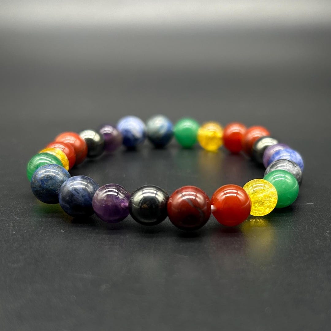 7 Chakra Bracelet for Girls and Boys - Etsy