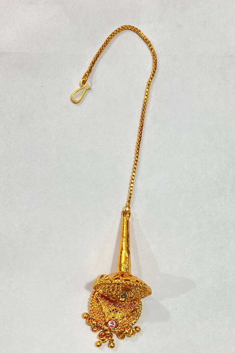 Antique Borla / Mang Tikka /Classic Design/Indian Traditional | Etsy