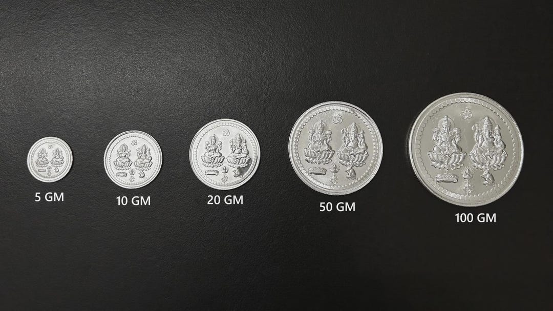 999 Pure Silver Coins 5grams, 10grams, 20grams, 50grams, 100grams, Pure ...