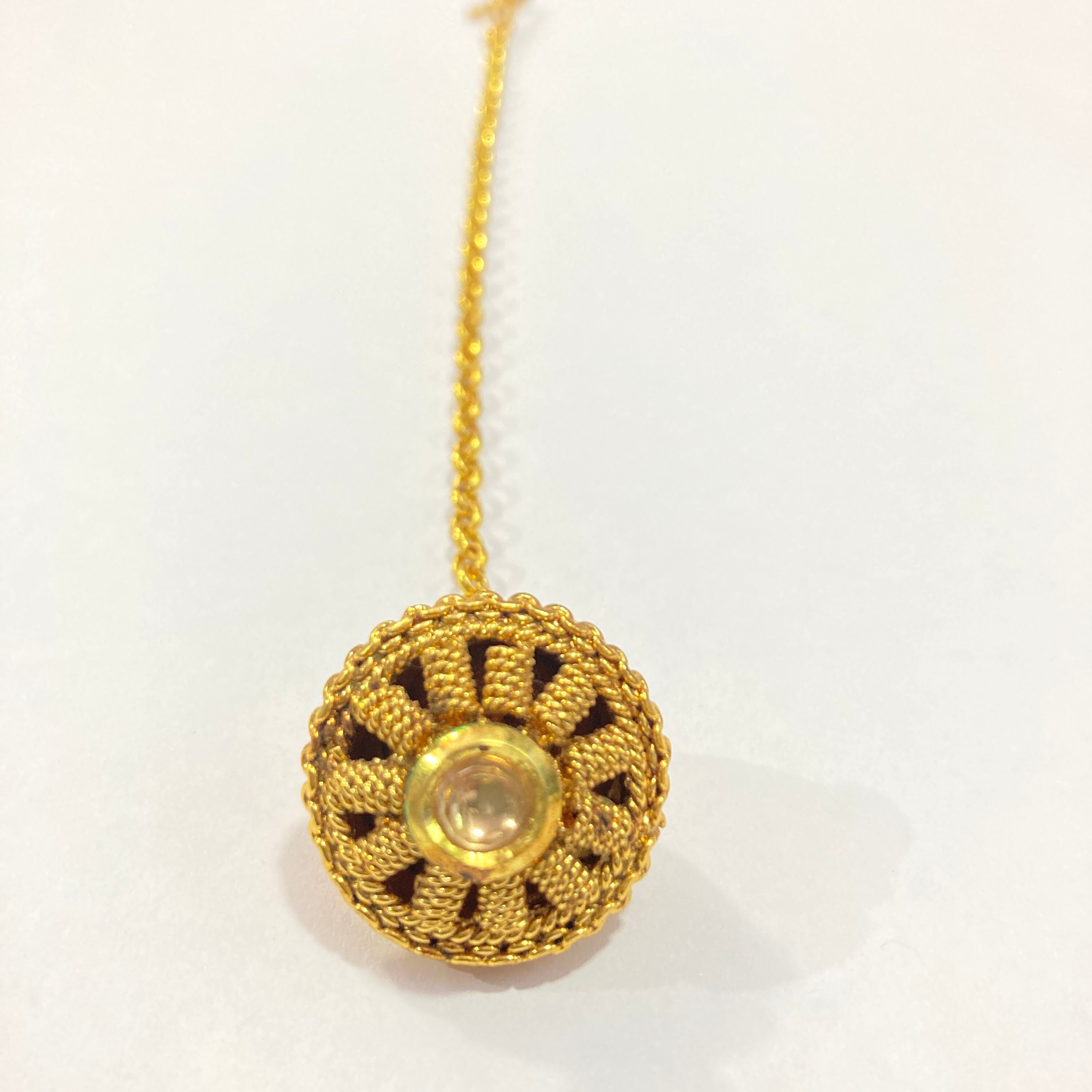 Antique Borla / Mang Tikka /Classic Design/Indian Traditional | Etsy