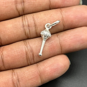 925 Sterling Silver Hanuman Gada Pendant / Mace Locket - Etsy