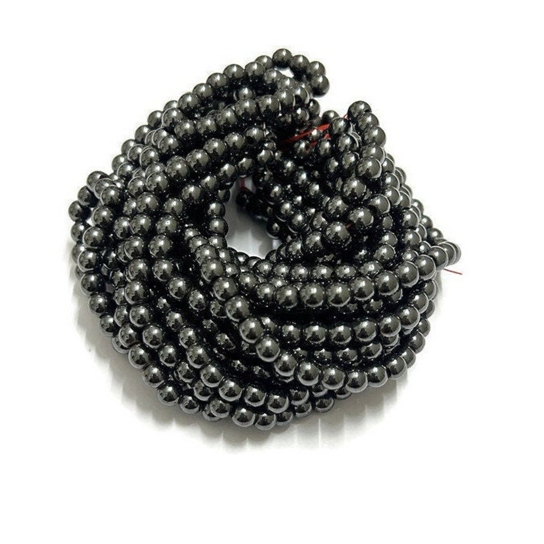 Magnetite Beads 4mm,6mm,8mm - Etsy
