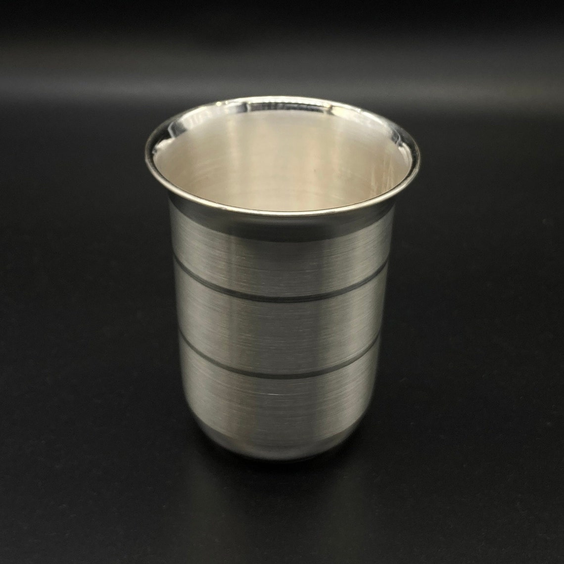999 Solid Silver Glass / Silver Glass for Baby / Silver Glass - Etsy