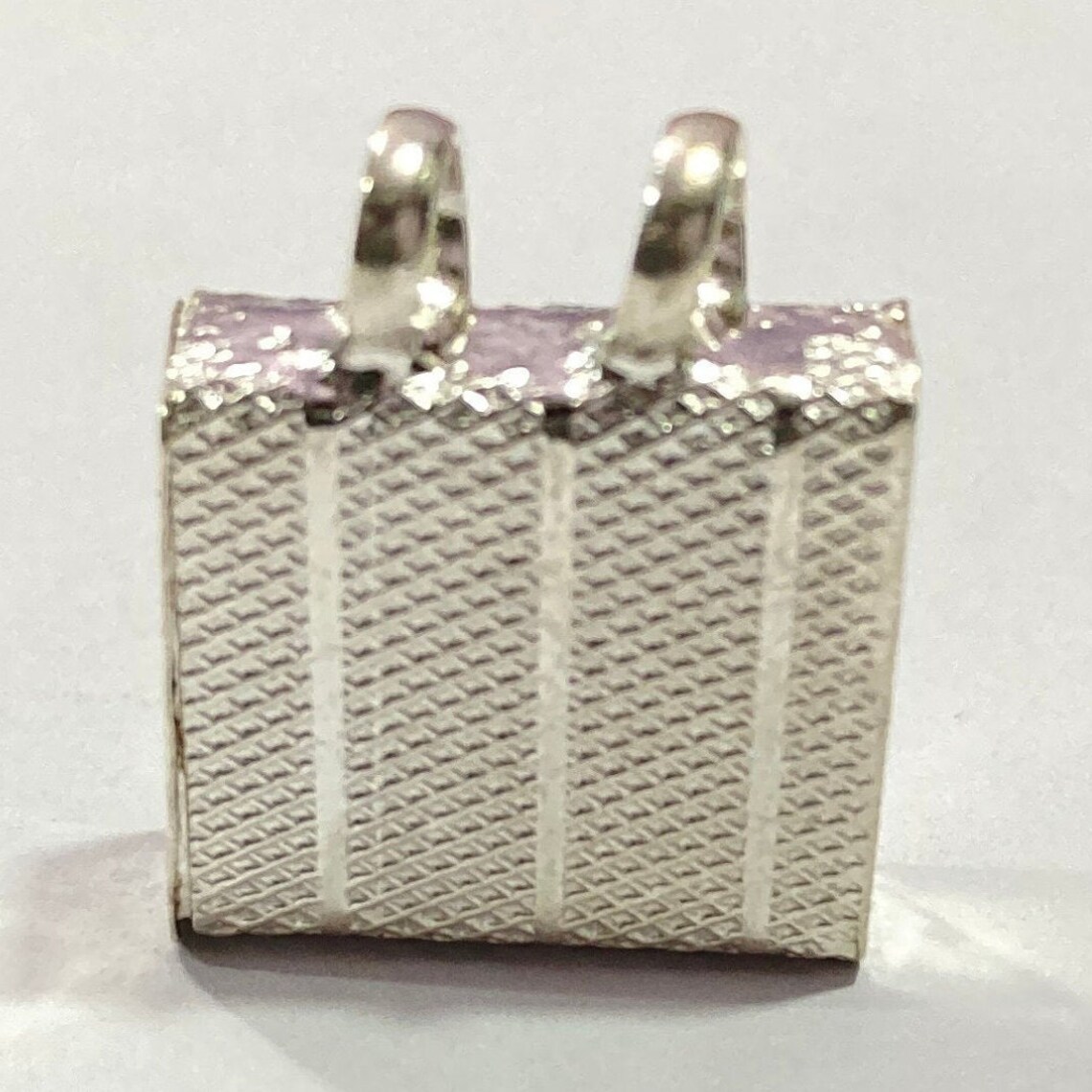 Silver Taweez With Black Thread India Kavach Antique Taweez | Etsy