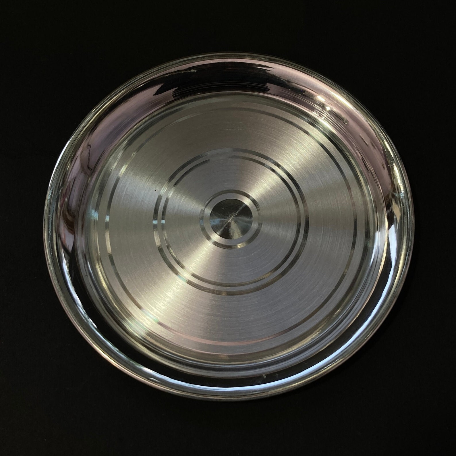 999 Solid Silver Plate / Silver Plate for Pooja / Pooja Thali - Etsy