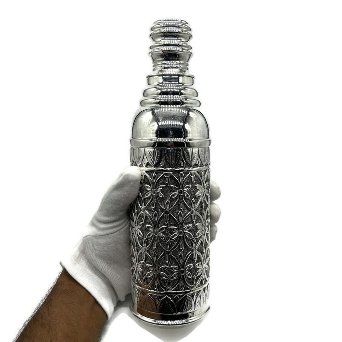 925 Sterling Silver Water Bottle - Etsy