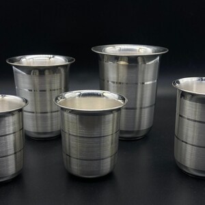999 Solid Silver Glass / Silver Glass for Baby / Silver Glass for Pooja ...