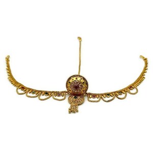 Indian Traditional Rajasthani Rakhdi /borla/ Maangtika/ Hair Jewelry ...