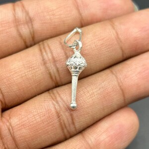 925 Sterling Silver Hanuman Gada Pendant / Mace Locket - Etsy