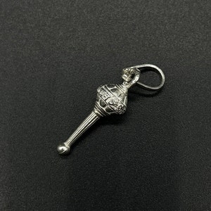 925 Sterling Silver Hanuman Gada Pendant / Mace Locket - Etsy