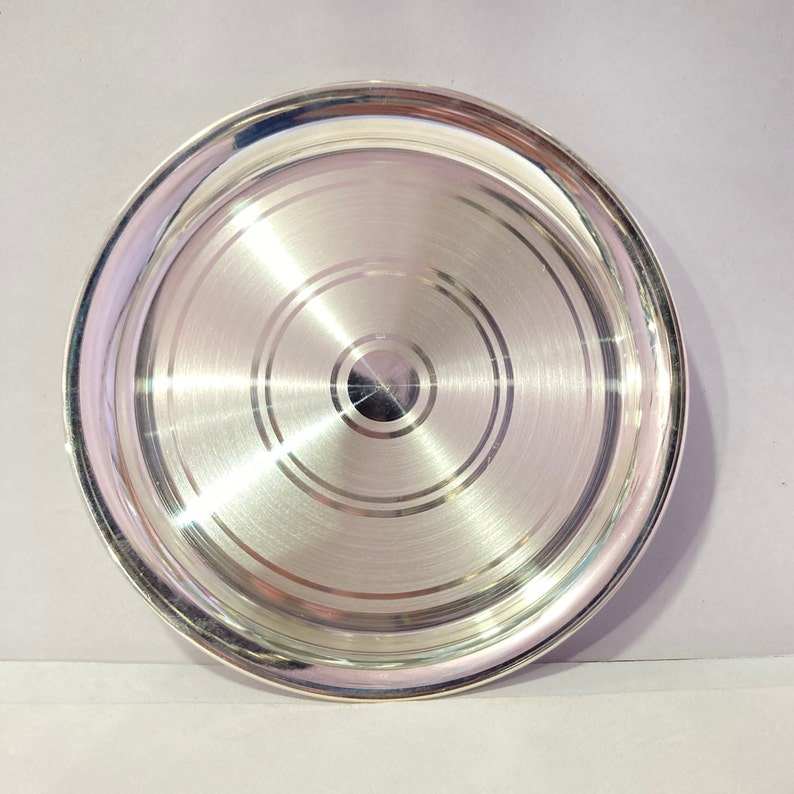 999 Solid Silver Plate / Silver Plate for Pooja / Pooja Thali - Etsy