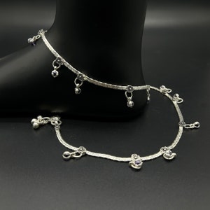 Pure Silver Anklet / Silver Payal / Silver Anklet / Silver Bride Anklet ...