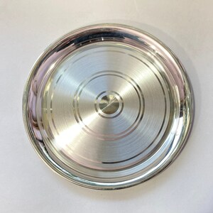 999 Solid Silver Plate / Silver Plate for Pooja / Pooja Thali / Silver ...