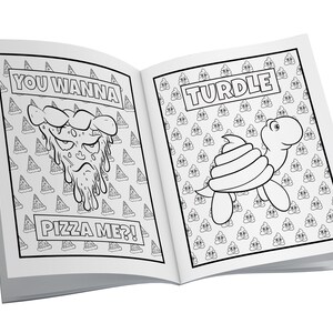 Printable Coloring Book, Smart Ass Puns Coloring Book, Printable ...