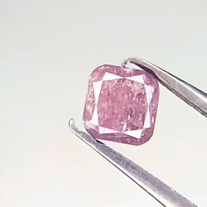0.21ct AUSTRALIAN PINK DIAMOND Fancy Vivid Purplish Pink Super Rare ...