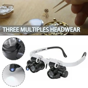 Professional Gemological Glasses Eye Loupe Jewelry Magnifying Lenses ...