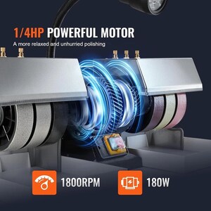 Cabbing Machine 6" 1/4HP 1800rpm 220 Brand New Original Lapidary Opal ...