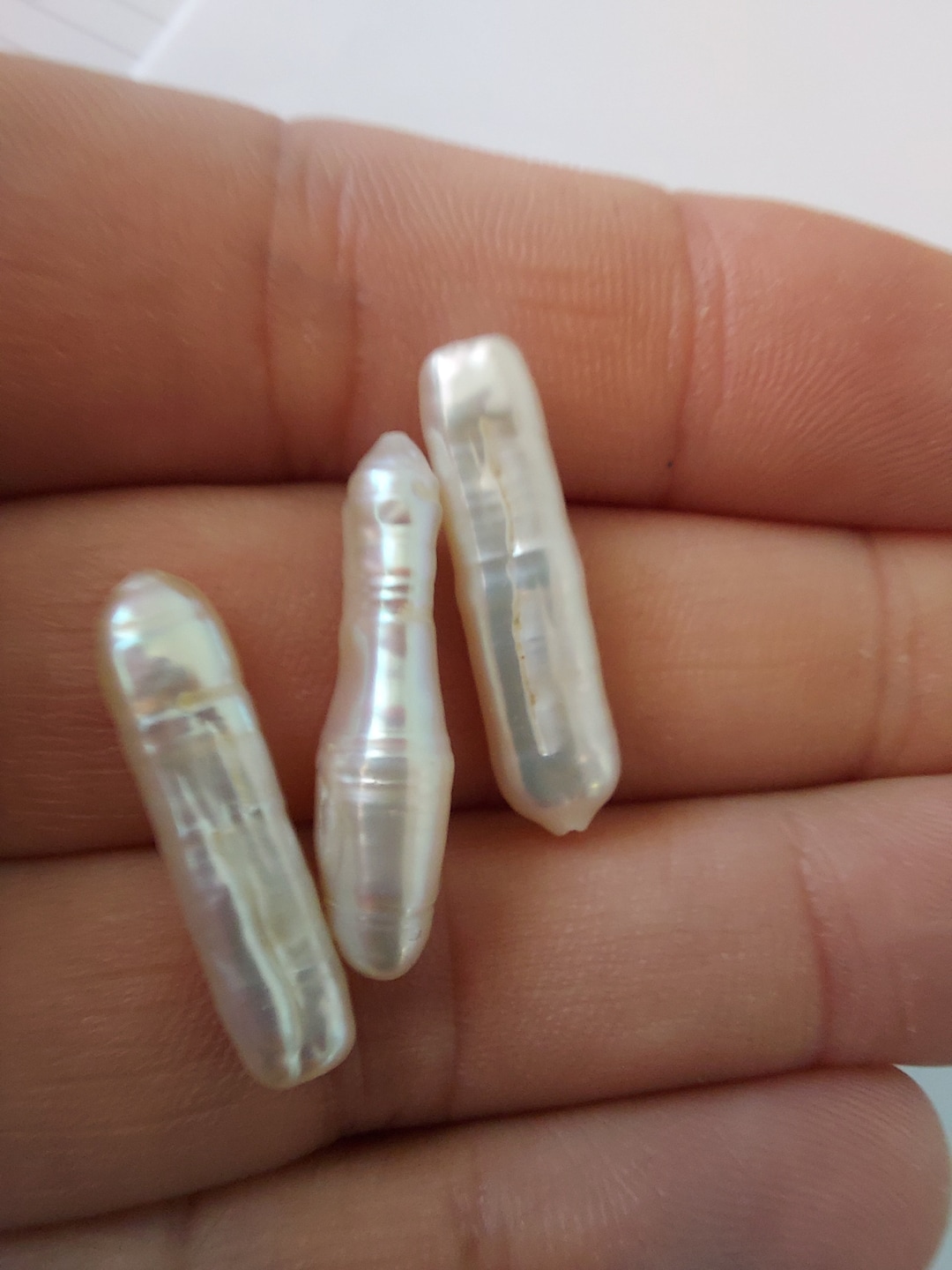 17.08ct Massive Natural Ocean Razor Clam Pearl Rare Australian White ...