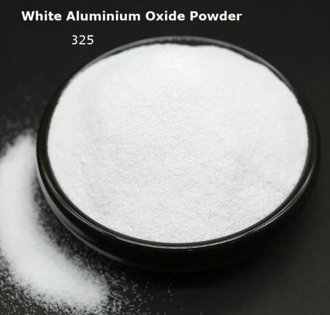 Premium Grade White Aluminium Oxide Powder Opal Gemstone 100g Blast 325 ...