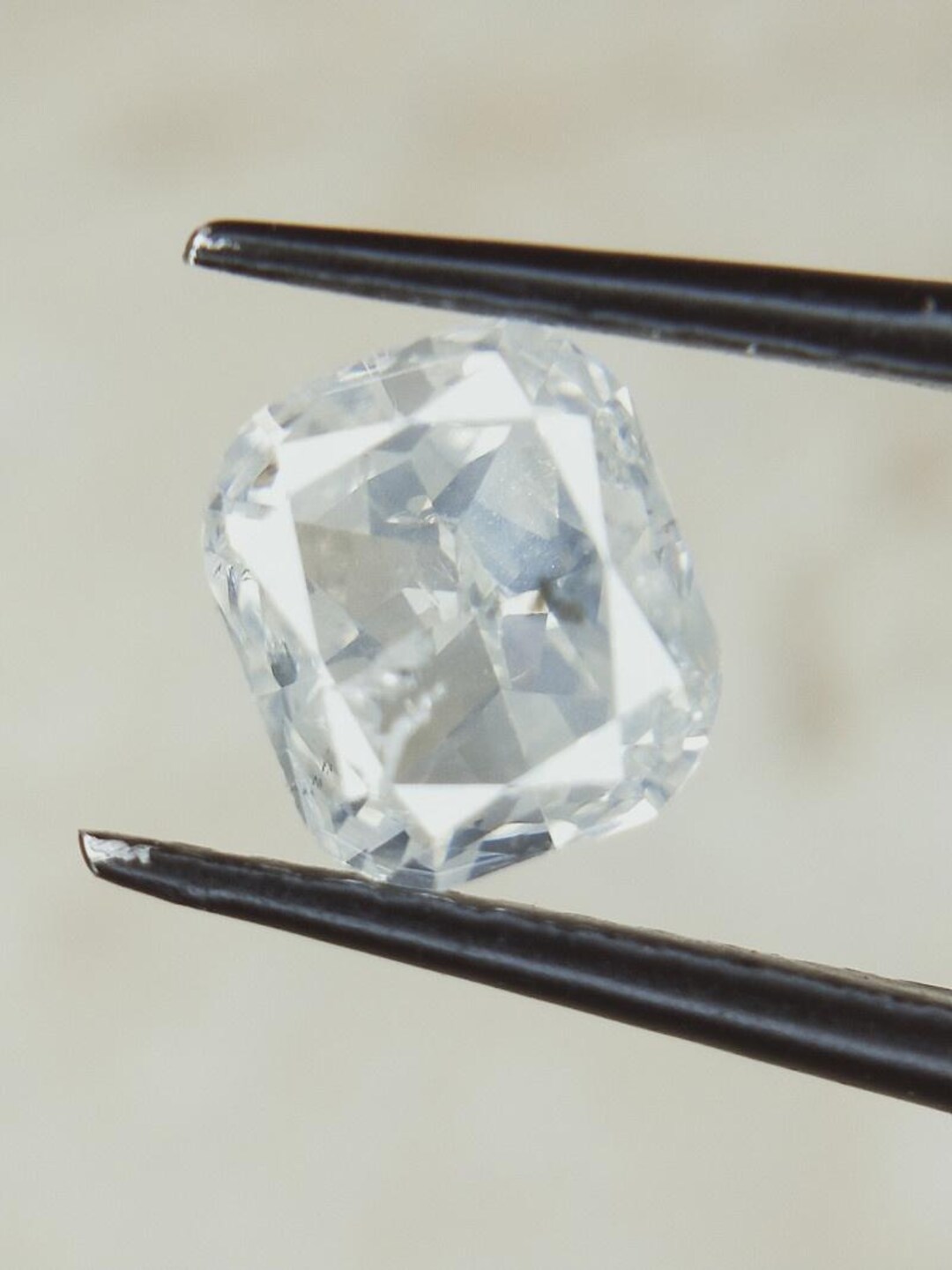 AUSTRALIAN Faint Grey-blue DIAMOND 1.00ct Natural Color Cushion Shape ...