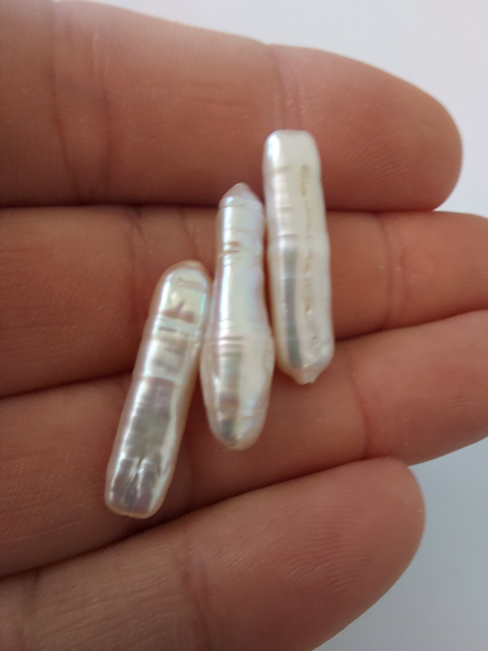 17.08ct Massive Natural Ocean Razor Clam Pearl Rare Australian White ...