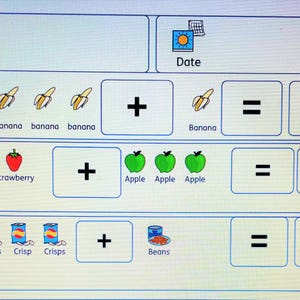 Simple Addition Work Sheets - Etsy