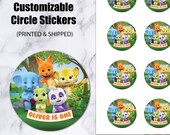 Word Party Stickers Wordparty Birthday Decor Thank You | Etsy