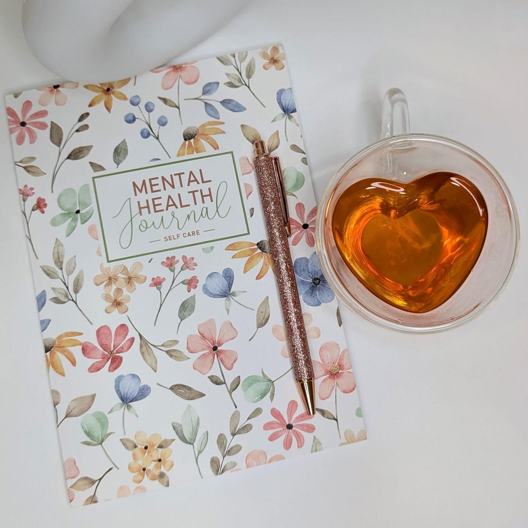 Self Care Journal Gift for Women, Wellness Journal, Mental Health ...
