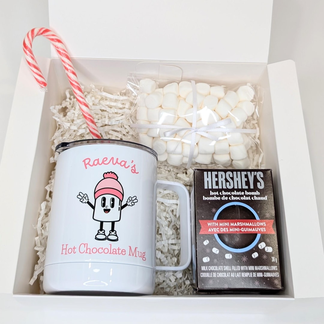 Kids Hot Chocolate Mug With Lid, Personalized Kids Mug, Hot Cocoa Mug ...
