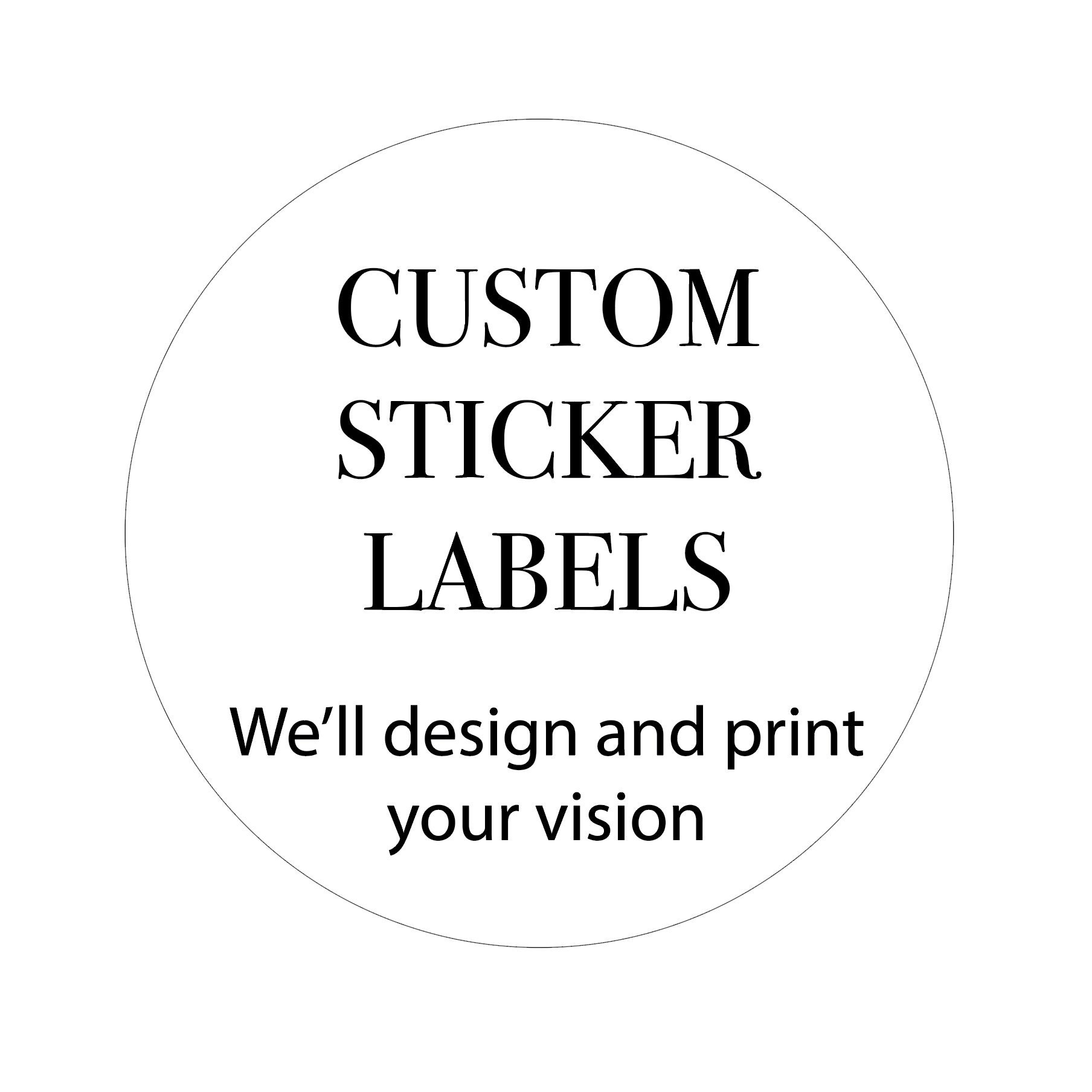 Custom Stickers, Party Stickers, Own Custom Design, Favour Tags, Loot ...