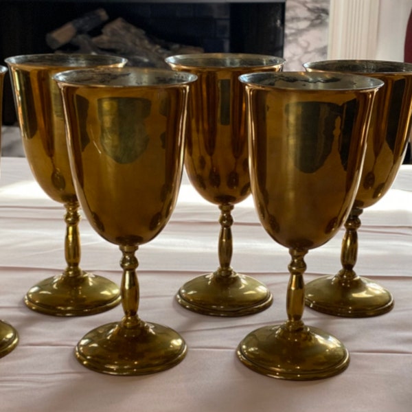 Vintage Goblets - Etsy