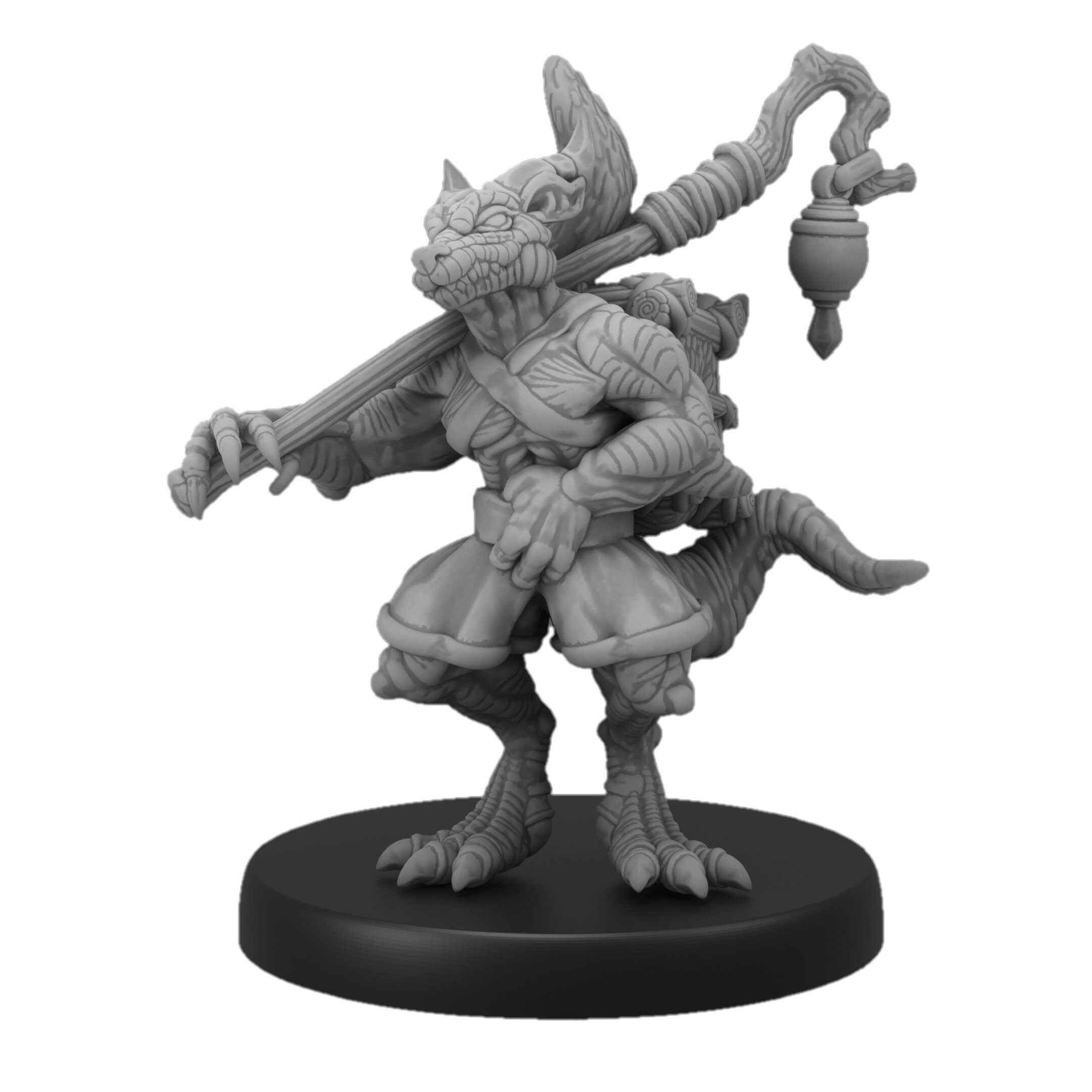 Kobold Miniature 3D Printed Tabletop Kobold Miniature | Etsy UK